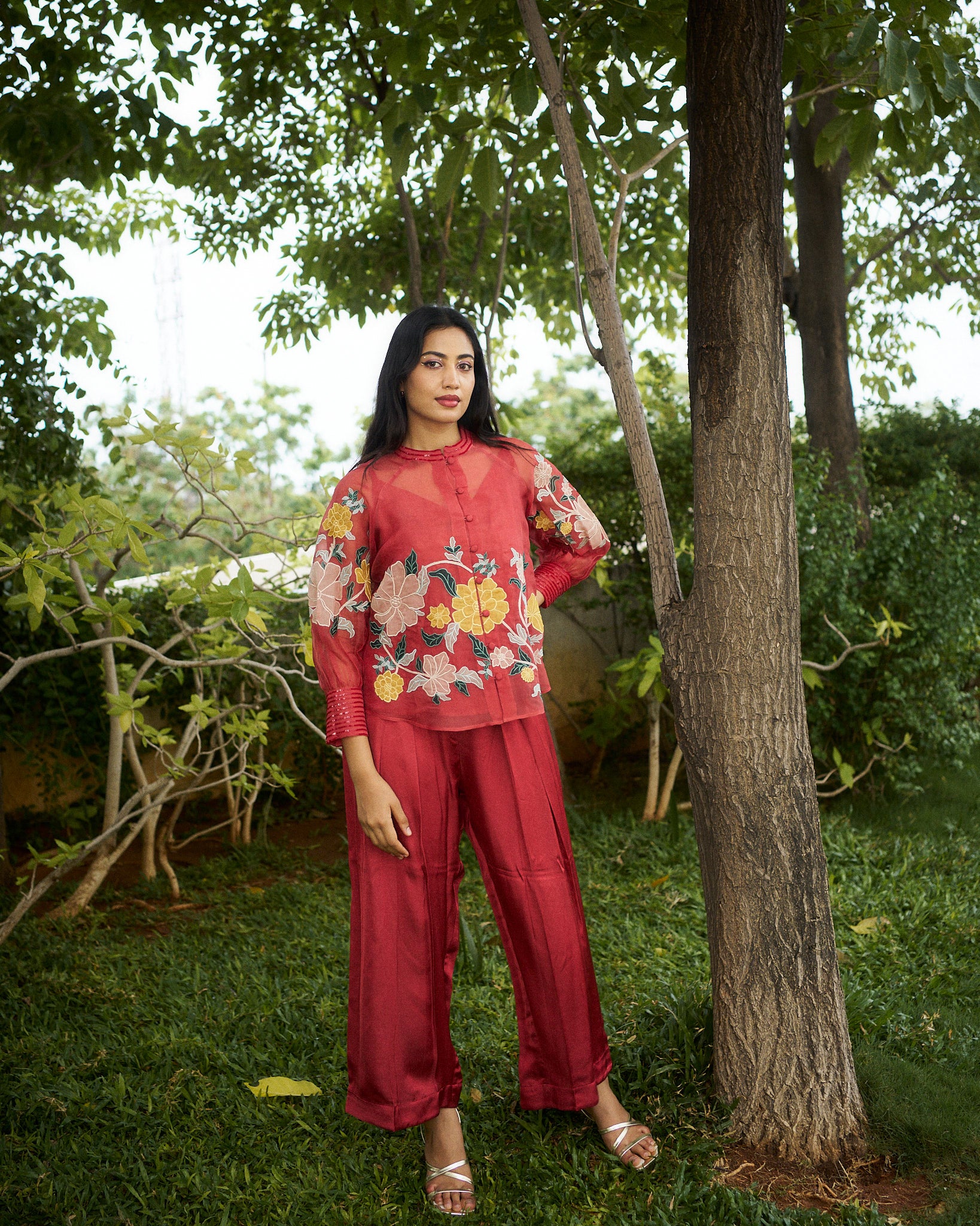 Fire Lily Co-ord Set – Purplepatch