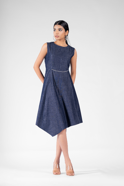 Twinkle Asymmetrical Dress – Purplepatch